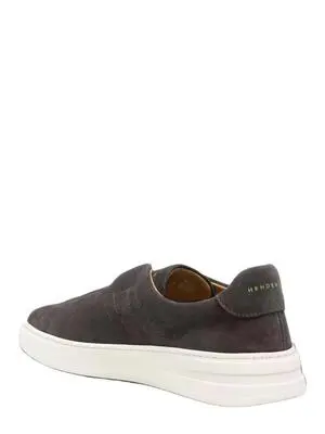 HENDERSON BARACCO Slip-on Suede Sneakers - Grey