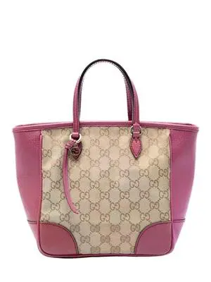 Gucci 2016-2026 Small Gg Canvas Bree Satchel - Neutrals