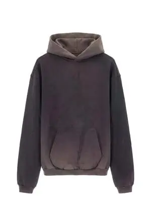 REPRESENT 247 Graphic-print Fleece-texture Hoodie - Grey