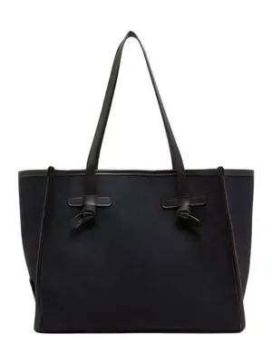 GIANNI CHIARINI Marcella Knot-detail Tote Bag - Blue