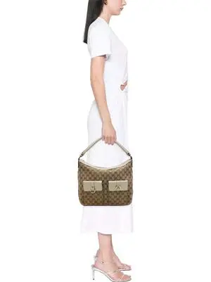 Gucci 2000-2015 Gg Canvas Abbey D Ring Handbag - Neutrals