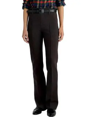 HIGH SPORT Luke Seersucker Trousers - Brown
