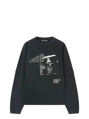 Palm Angels Graphic-print Sweatshirt - Grey
