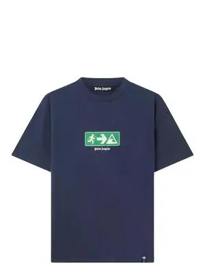 Palm Angels Street Signals Regular T-shirt - Blue