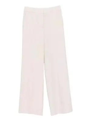 Peserico Pressed-crease Wide-leg Trousers - Neutrals