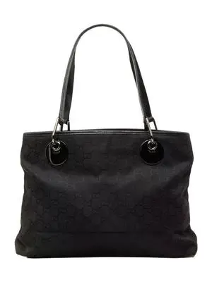 GUCCI 2000-2015 Medium Gg Canvas Eclipse Tote Bag