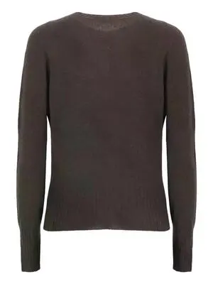 OLIVER LATTUGHI Cashmere Crew-neck Sweater - Brown