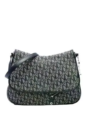 DIOR 2004 Diorissimo Trotter Canvas Messenger Bag Crossbody Bag