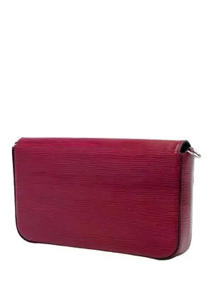 LOUIS VUITTON 2019 Epi Pochette Felicie Crossbody Bag - Red