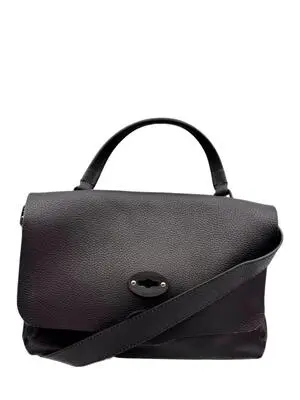 ZANELLATO Postina Leather Tote Bag - Black