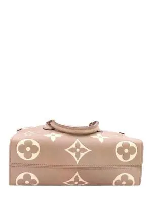 LOUIS VUITTON Onthego Bicolor Monogram Empreinte Giant East West Tote Bag - Grey