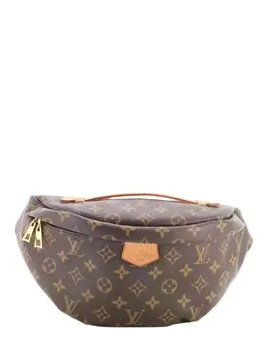 LOUIS VUITTON Bum Bag Monogram Canvas Belt Bag - Brown