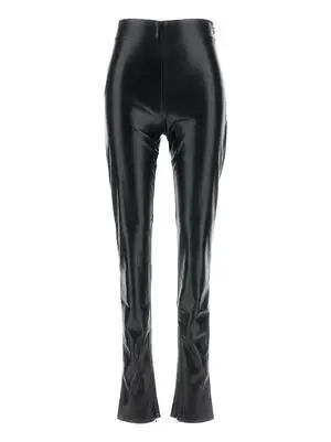 Andamane New Holla Zipped Leggings Faux Leather - Multicolor