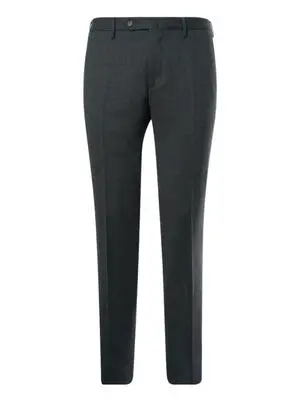Incotex Tailored Wool-blend Pants - Grey