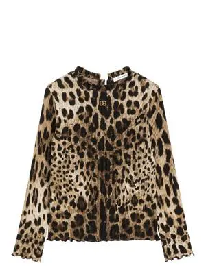 Dolce & Gabbana Leopard-pattern Top - Stamp