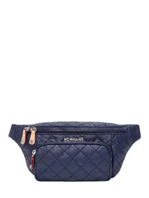 Mz Wallace Metro Small Sling Bag - Navy