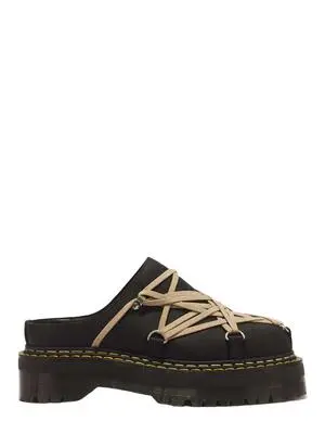 Dr. Martens Rick Owens Megalace® Mules - Black