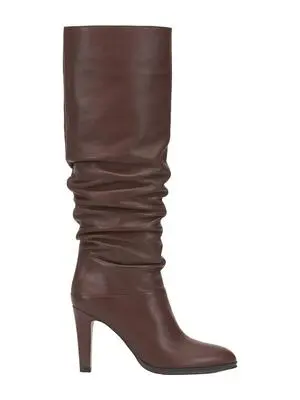 Vince Camuto Sorina Wide Calf Knee High Boot - Java Leather