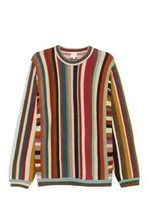 Paul Smith Stripe-knit Sweater - Neutrals