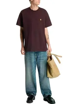 Carhartt Work In Progress Chase T-shirt - Brown