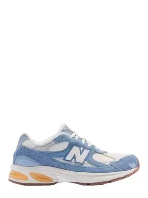 NEW BALANCE 2010 Suede-panelled Sneakers Blue