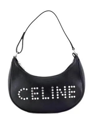CELINE Ava Bag Studded Leather Medium Shoulder Bag