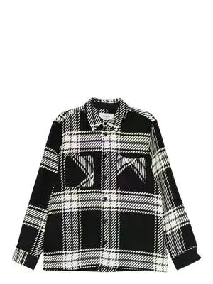 WAX LONDON Whiting Overshirt Black