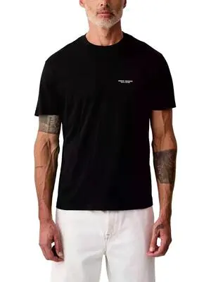 Armani Exchange Logo-print T-shirt - Black
