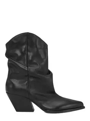 NOTABENE Zora Leather Boots - Black