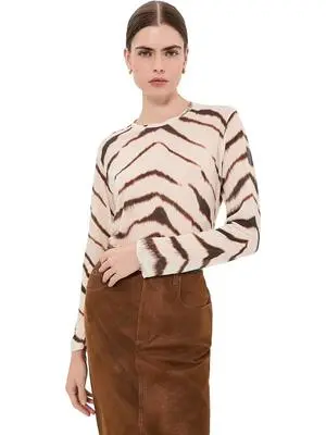 Isabel Marant Étoile Zakane Top - Zebra