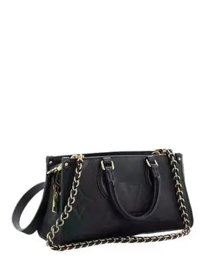 LOUIS VUITTON Onthego Monogram Empreinte Giant East West Tote Bag - Black