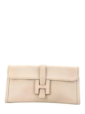 Hermès 29 Jige Elan Clutch Swift - Neutral