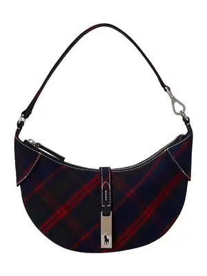 Polo Ralph Lauren Polo Id Plaid Twill Mini Shoulder Bag - Multi Plaid
