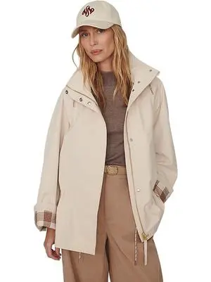 Varley Etta Short Rain Jacket - Birch