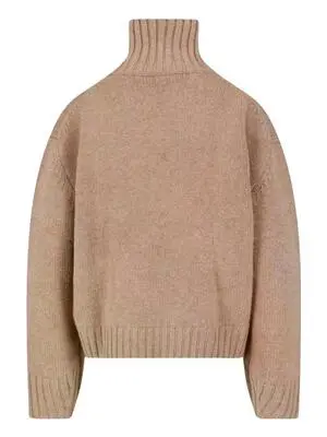 Almada Label Nola High-turtleneck Jumper - Neutrals