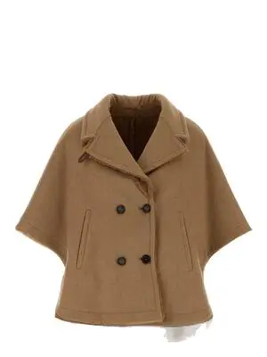 Max Mara Memo Cape For - Camel