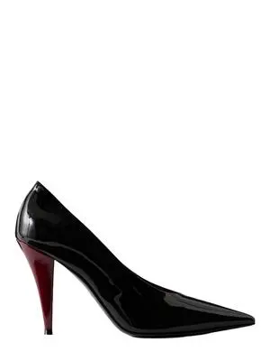 Givenchy Pointy Pumps In Patent Leather - Black