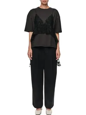Bimba Y Lola Long Darted Trousers - Black