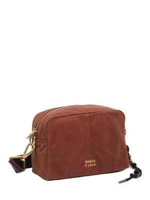 Bimba Y Lola Medium Coated Crossbody Bag - Rust