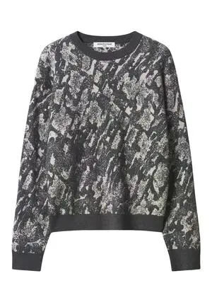 MAISON KITSUNÉ Granit Jacquard-knit Sweater
