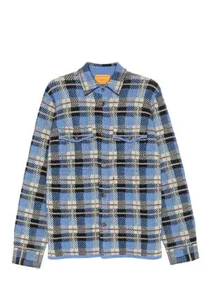 Guest In Residence Cashmere Checked Shirt - Multicolor