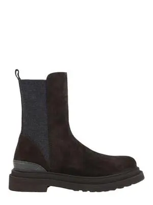 Brunello Cucinelli Leather Boots - Multicolor