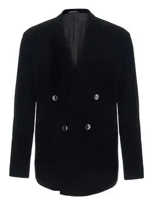 Giorgio Armani Double-breasted Blazer Jacket - Multicolor