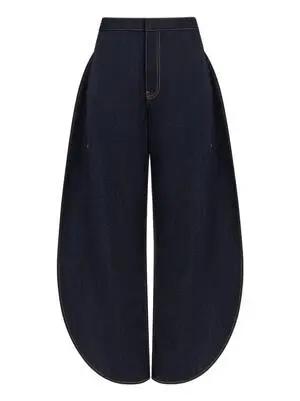 Alaïa Petal Denim Pants - No