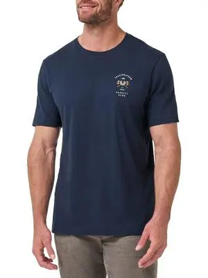 Travis Mathew Varsity Club Graphic T-shirt - Total Eclipse