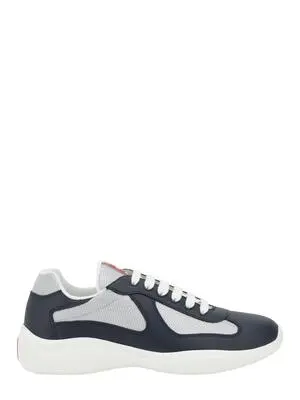 Prada Prada Men America's Sneakers Blue