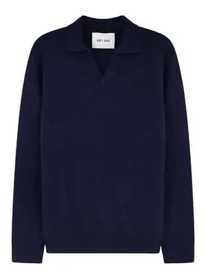 Soft Goat Cashmere Sweater - Blue