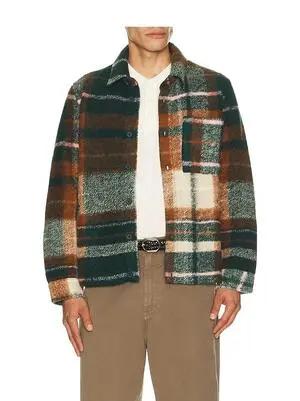 PERCIVAL Percival Knowles Check Overshirt In Multi.