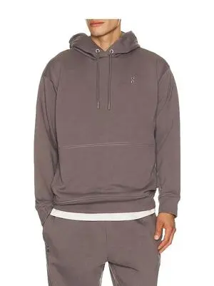 On Club Collective Hoodie In Grey - Ember