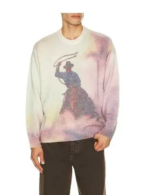 ONE OF THESE DAYS When I Close My Eyes Knit Sweater - Multi
